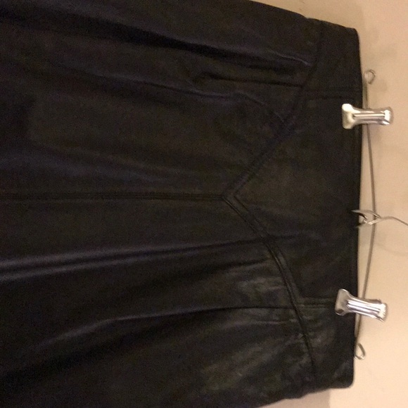 Byrnes & Baker | Skirts | Byrnes Baker Mid Length Leather Skirt | Poshmark